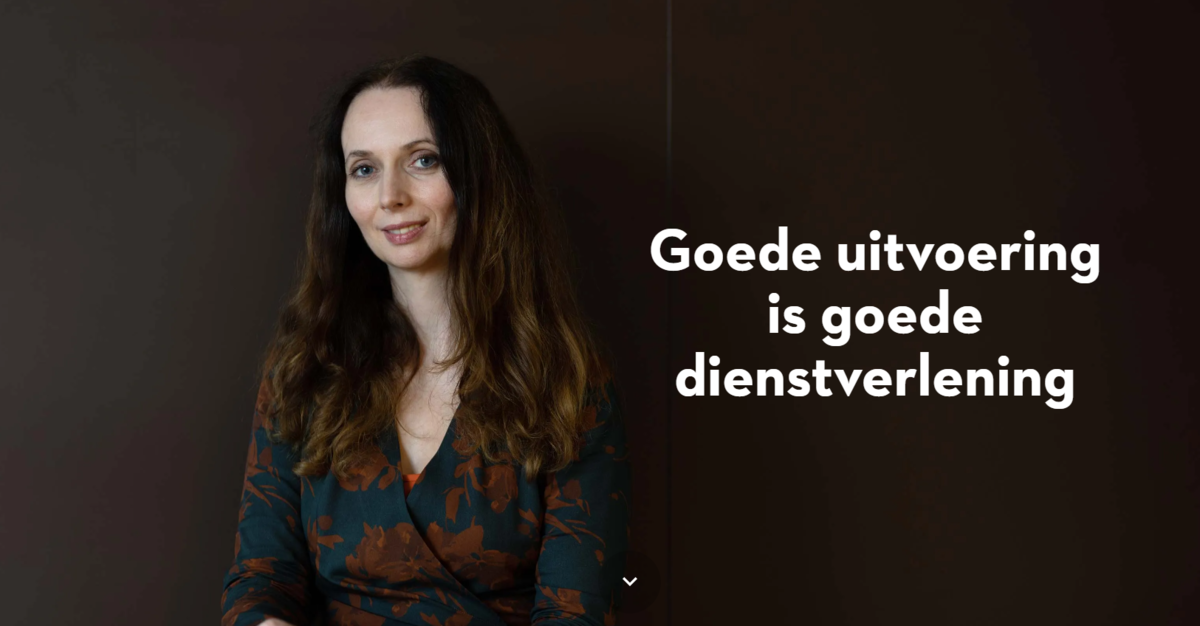 Goede uitvoering is goede dienstverlening - Wigo4it